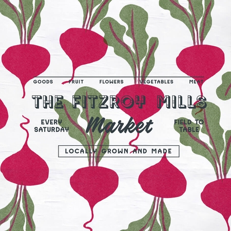 The Fitzroy Mills Market - Brand Strategy / Graphic Design | Atollon